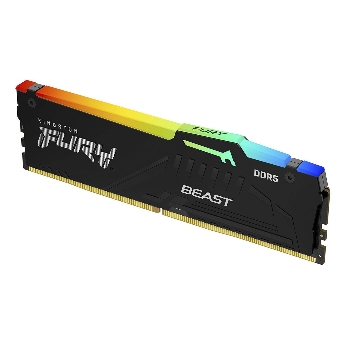 Memória RAM Kingston Fury Beast 8GB DDR5 6000MHz Preta KF560C40BBA-8
