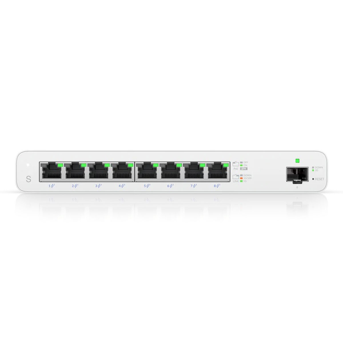 Switch Ubiquiti 8 Portas Gigabit Ethernet PoE Branco (UISP-S-EU)