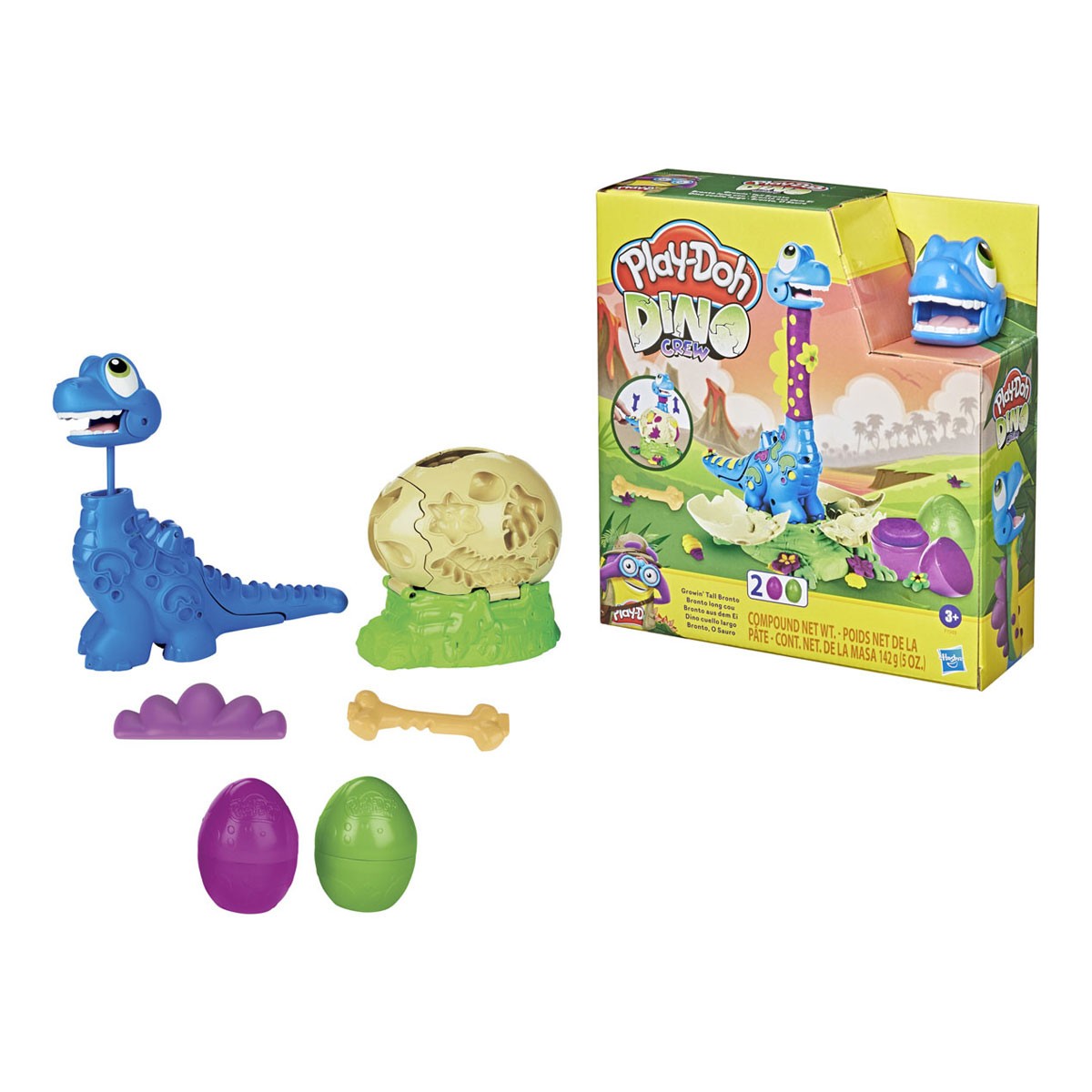 Brinquedo Play-Doh Dino Pescoço Grande