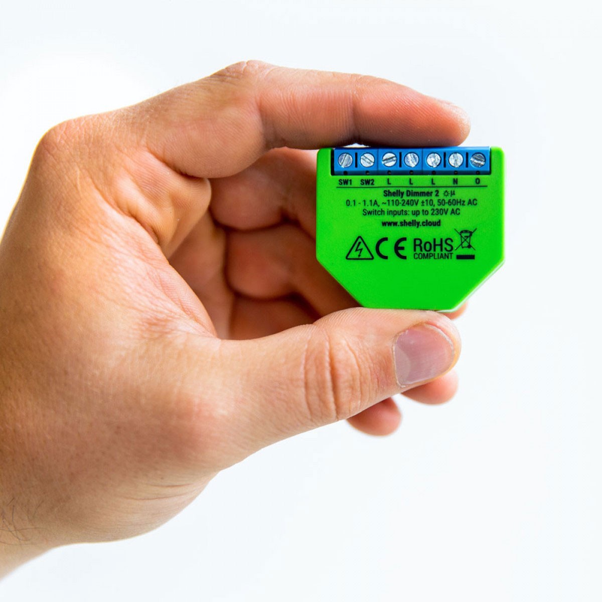 Switch Automation Module Shelly Dimmer 2 Wi-Fi Green