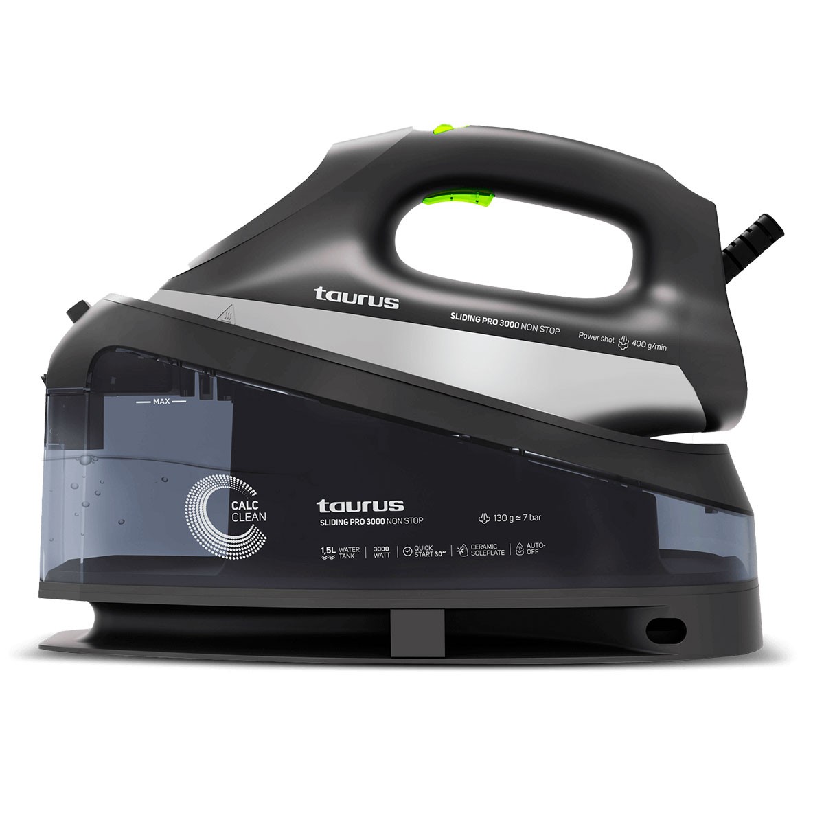 Ferro com Caldeira Taurus Sliding Pro 3000 Non Stop