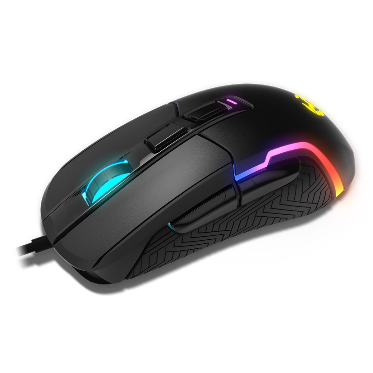 Gaming Mouse Krom Kick RGB 6200 DPI Black
