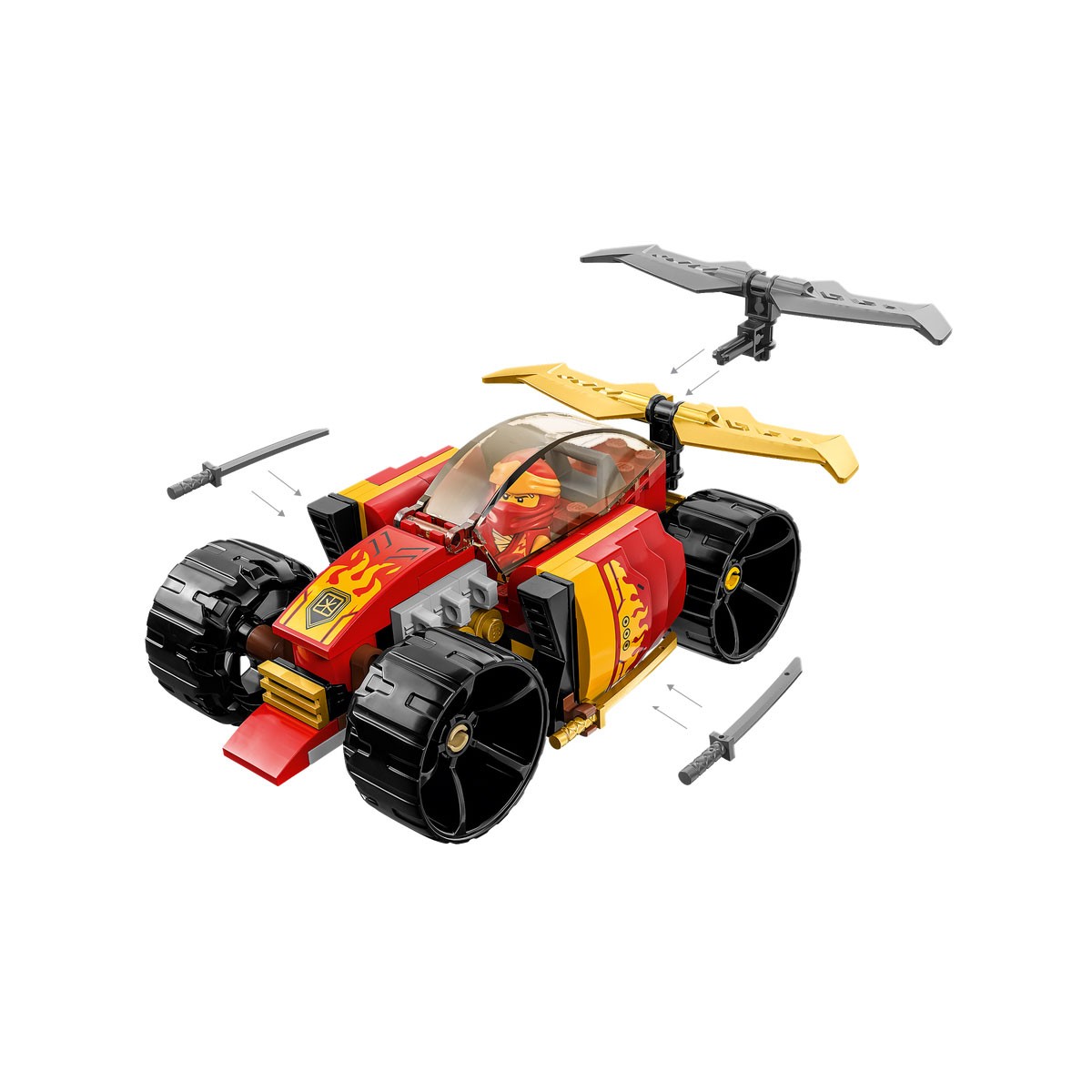 LEGO Ninjago Coche de Carreras Ninja EVO de Kai - 71780