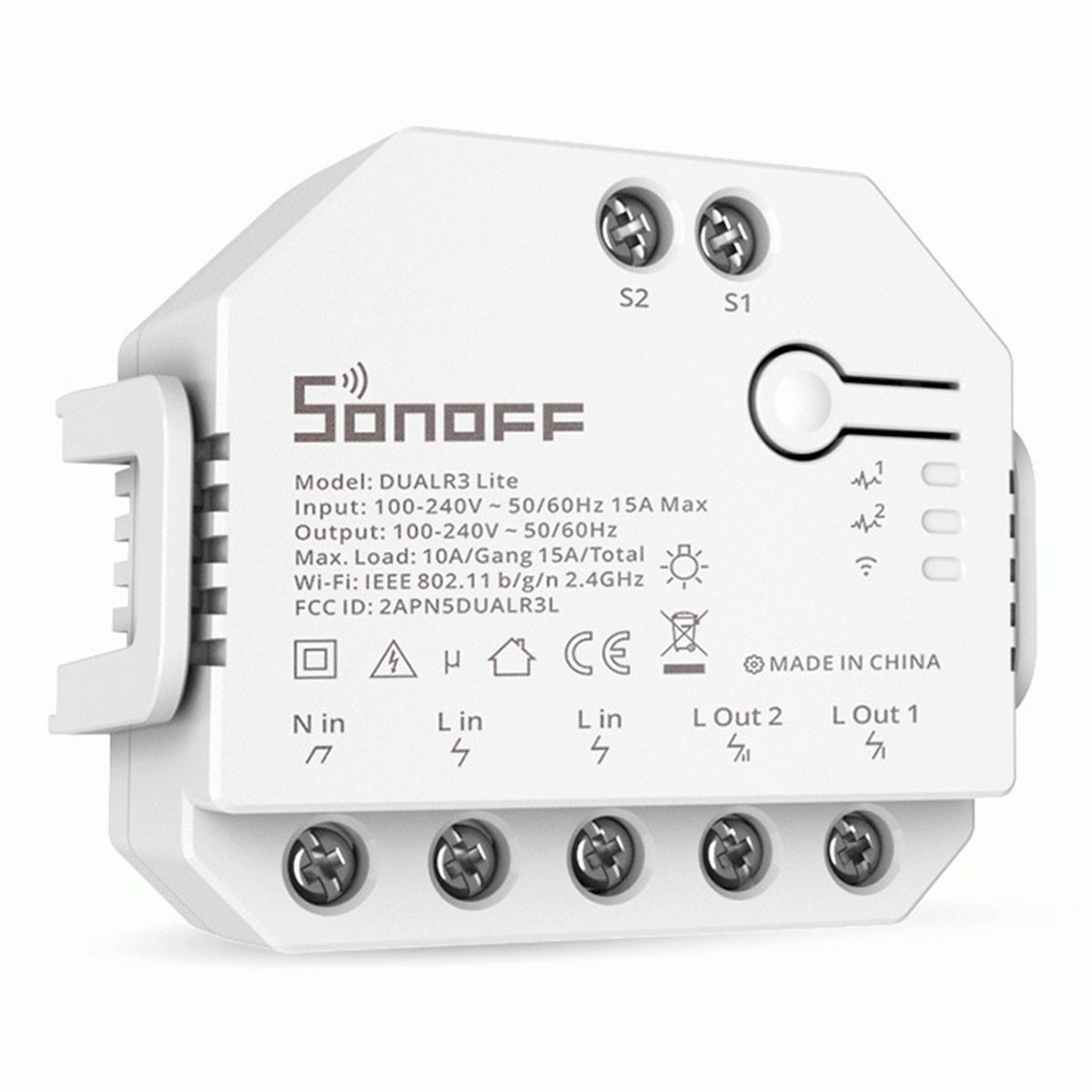 Smart Switch WiFi Sonoff Dual R3 Lite