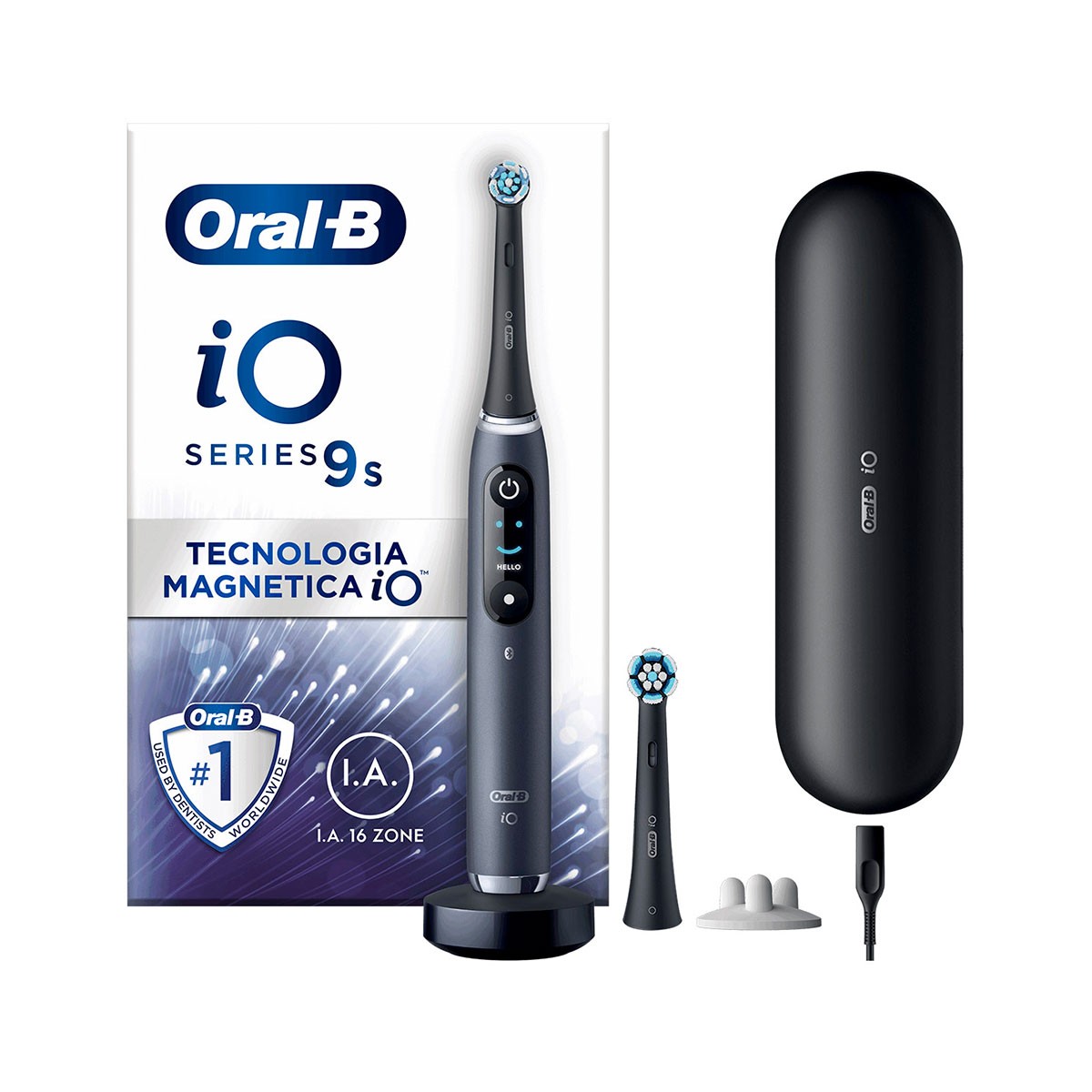 Escova de Dentes Elétrica Oral-B iO 9S Preta