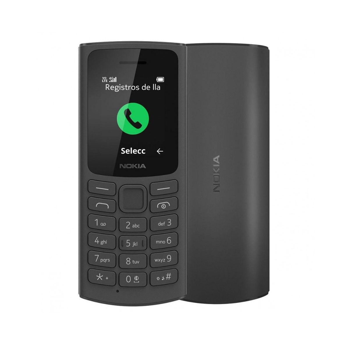 Telemóvel Nokia 105DS Dual Sim Preto