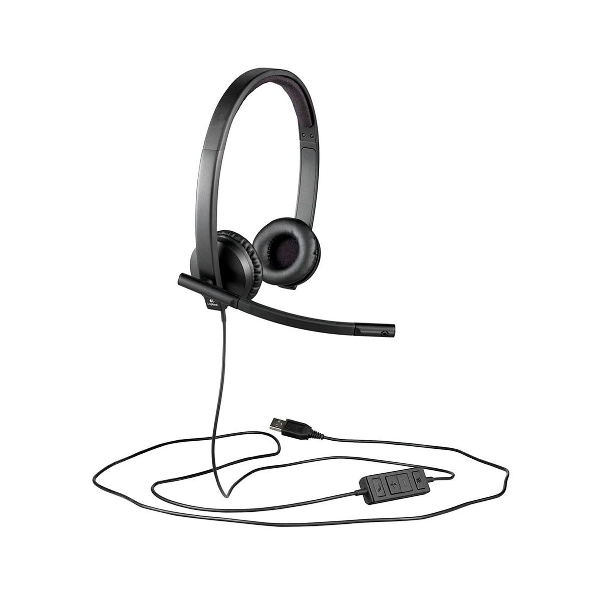 Headset Logitech H570e Stereo USB