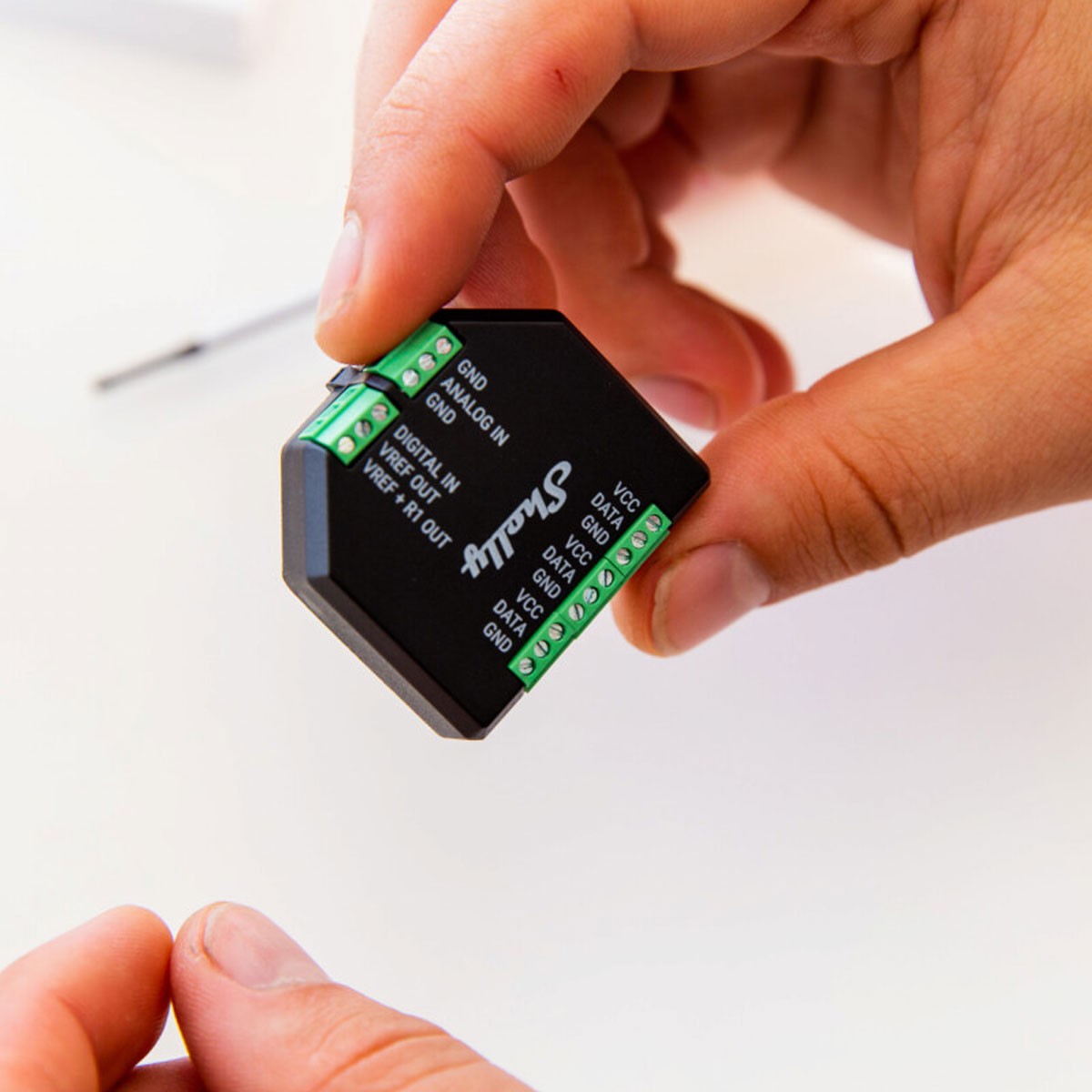 Shelly AddOn Module for Shelly PLUS Status and Temperature sensors