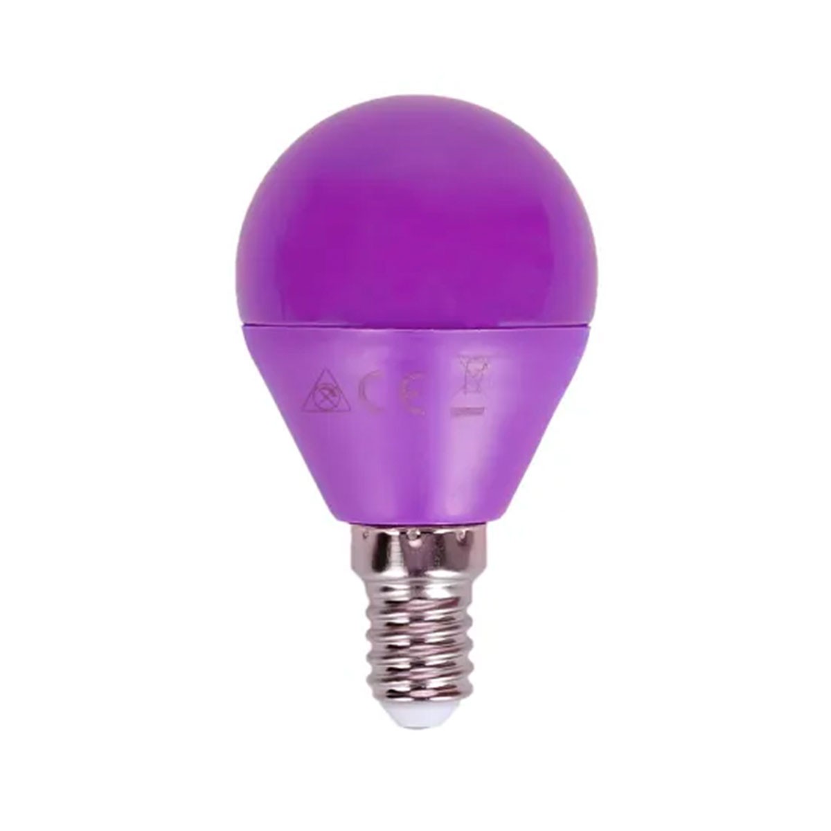 Lâmpada Led Wifi Inteligente RGB E14 C37 6.5W Aigostar Âmbar