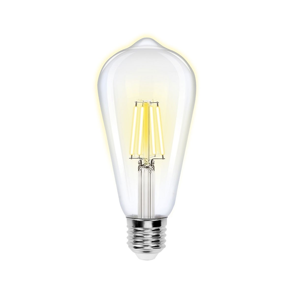 Lâmpada Filamento Wifi LED Inteligente E27 ST64 6W Aigostar
