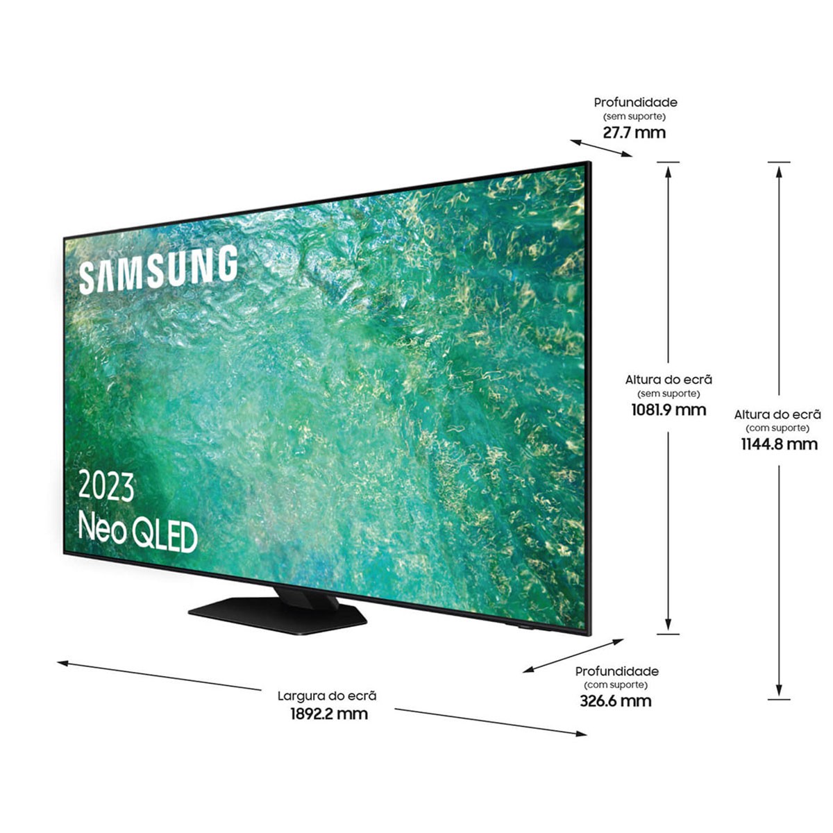 TV Samsung QB85C 85" Neo QLED 4K