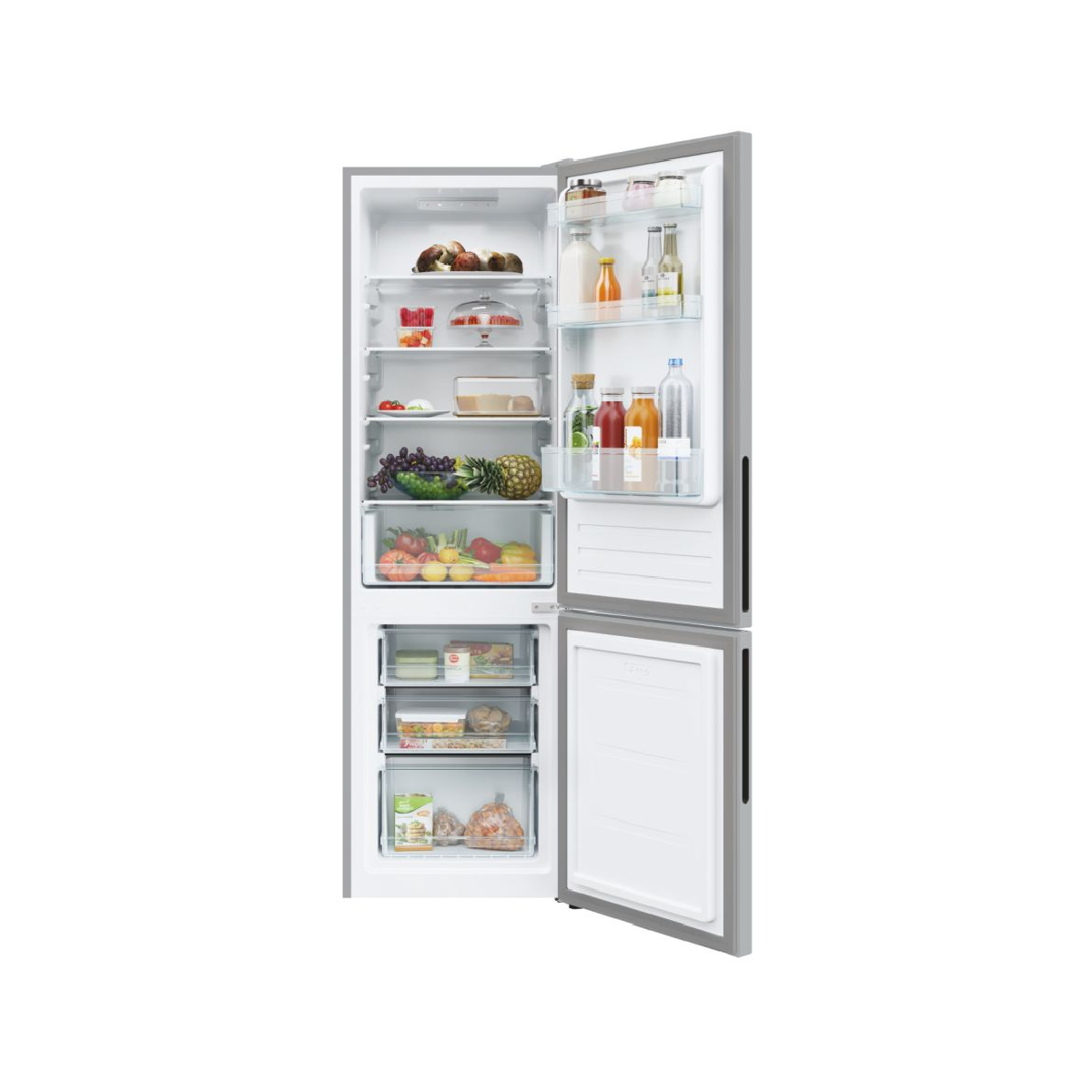 Frigorífico Combinado Candy CCT3L517FS 260L Inox