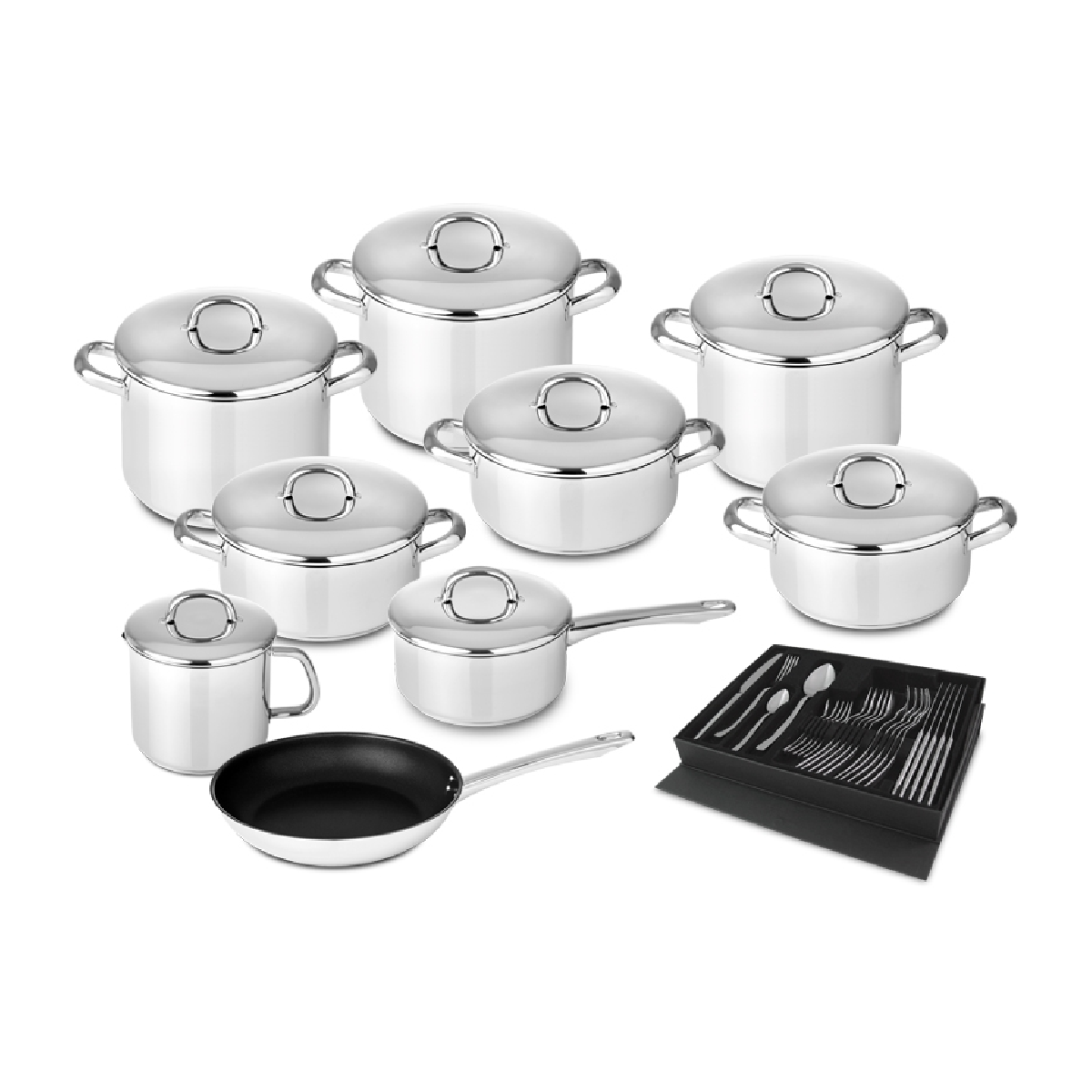 Trem Cozinha 9 Peças Silampos Europa