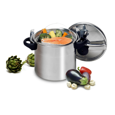 Panela de Pressão Silampos C/cesto 10L Alumínio