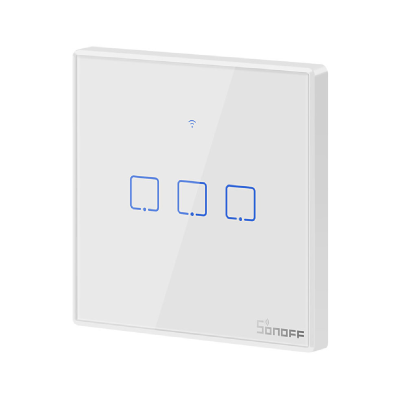 Sonoff T0EU3C White Triple Smart Switch