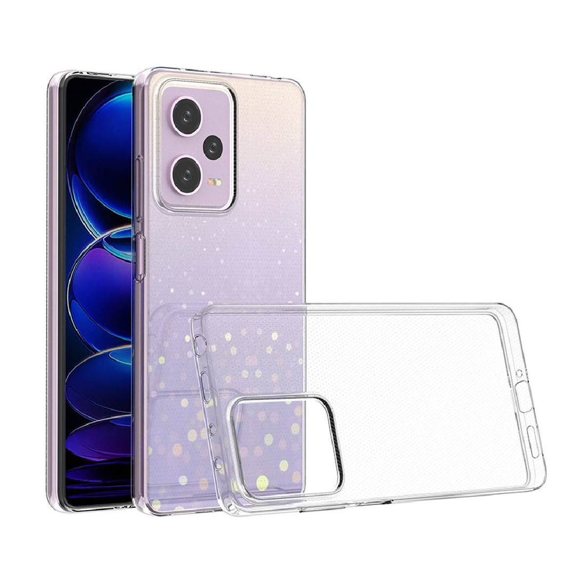 Xiaomi Redmi Note 12 Pro 5G Transparent Silicone Cover