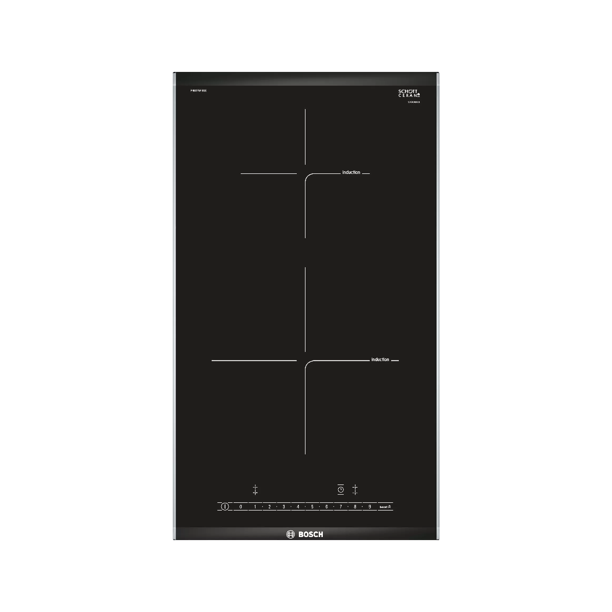 Bosch PIB375FB1E 3700W Black Induction Hob