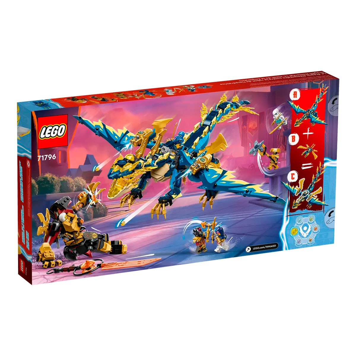 LEGO Ninjago Elemental Dragon VS Empress Mech - 71796