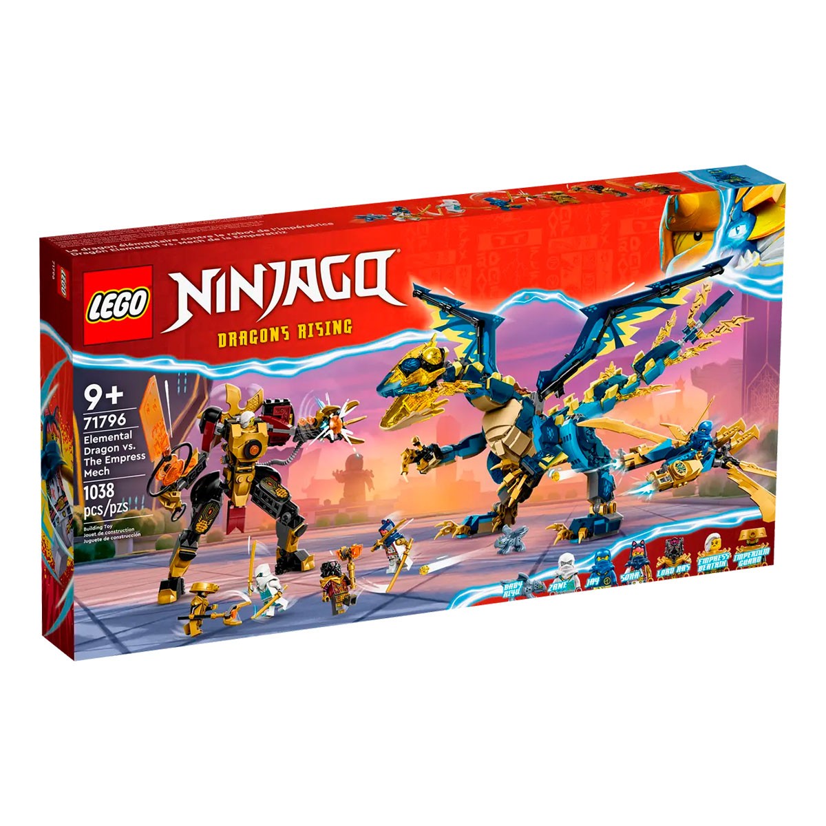LEGO Ninjago Elemental Dragon VS Empress Mech - 71796