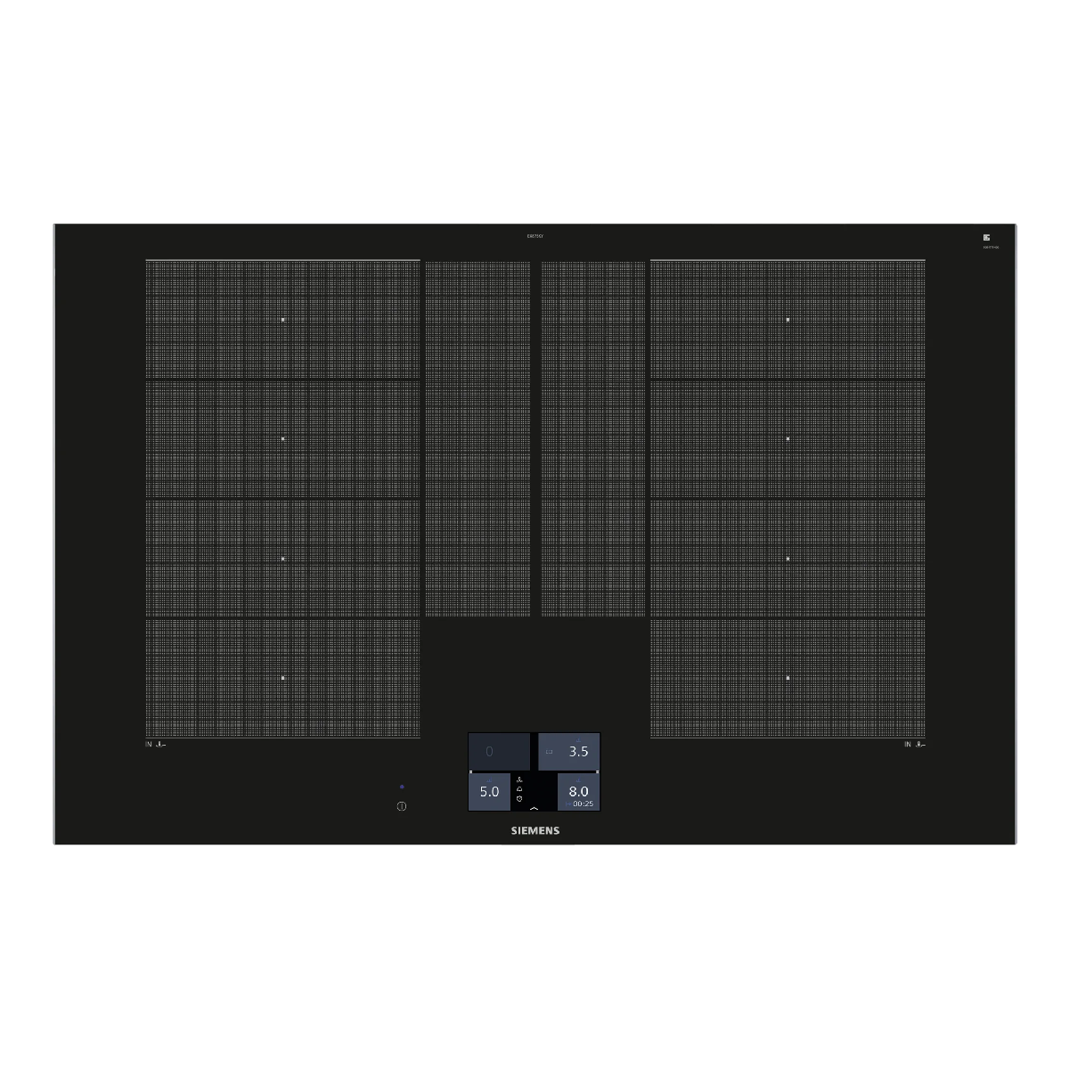 Placa de Indução Siemens EX875KYW1E 7400W Preta