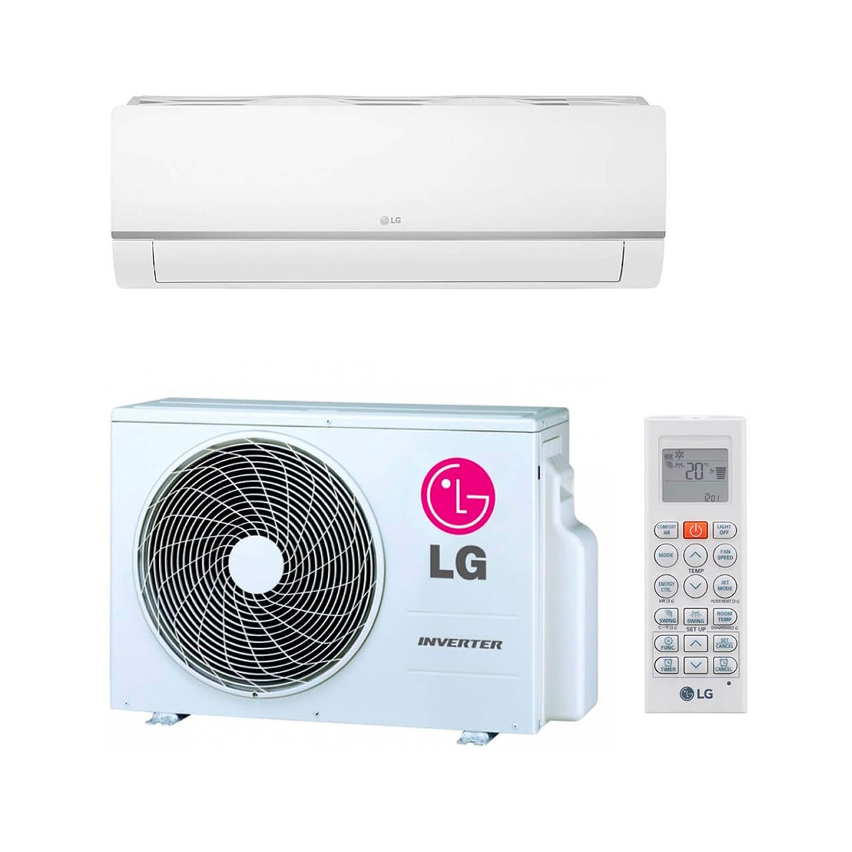 Air conditioning LG DC-24-RK.NSK + DC-24-RK.U24 6600 BTU White