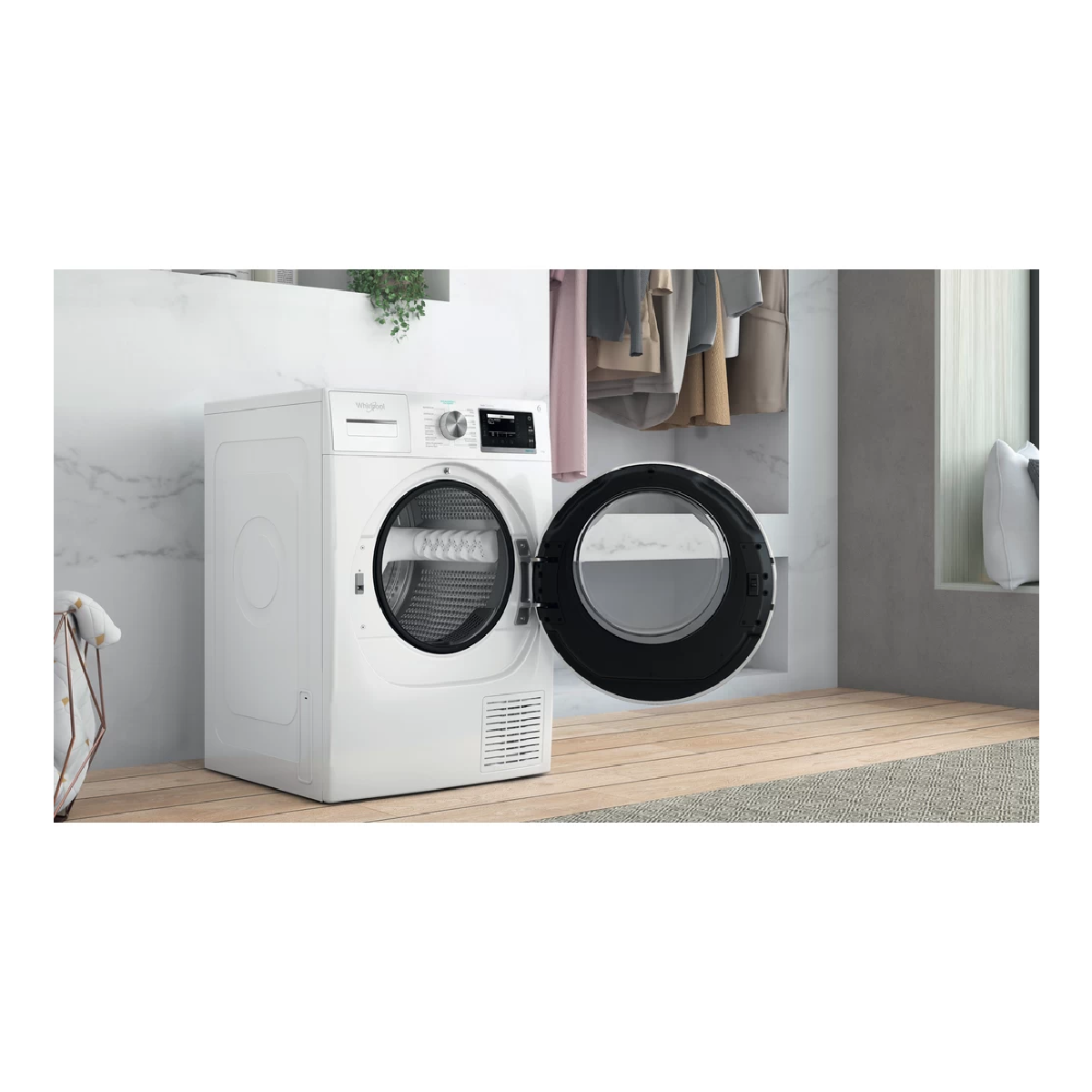 Secadora Whirlpool W6D94WRSPT 9Kg Blanca