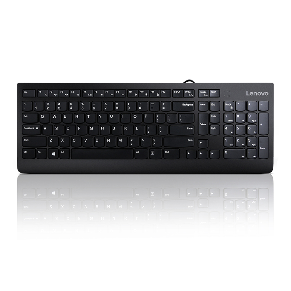 Teclado Lenovo 300 Layout PT Preto