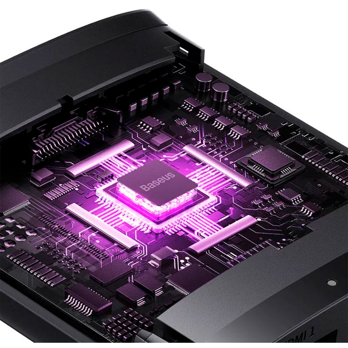 Baseus HDMI Switch with 1m Cable Black