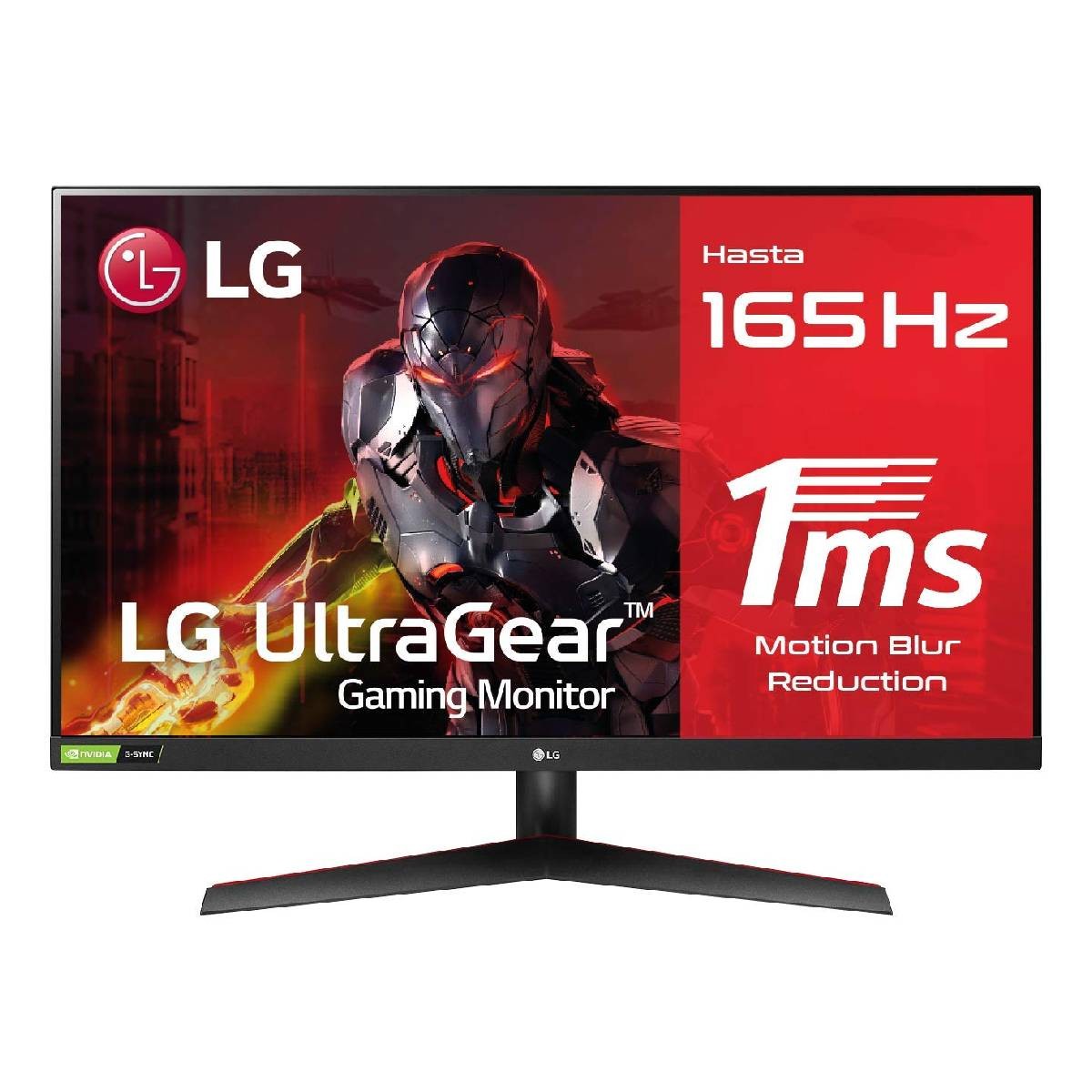 Monitor LG UltraGear 31.5" VA QHD 165Hz 32GN600-B Preto