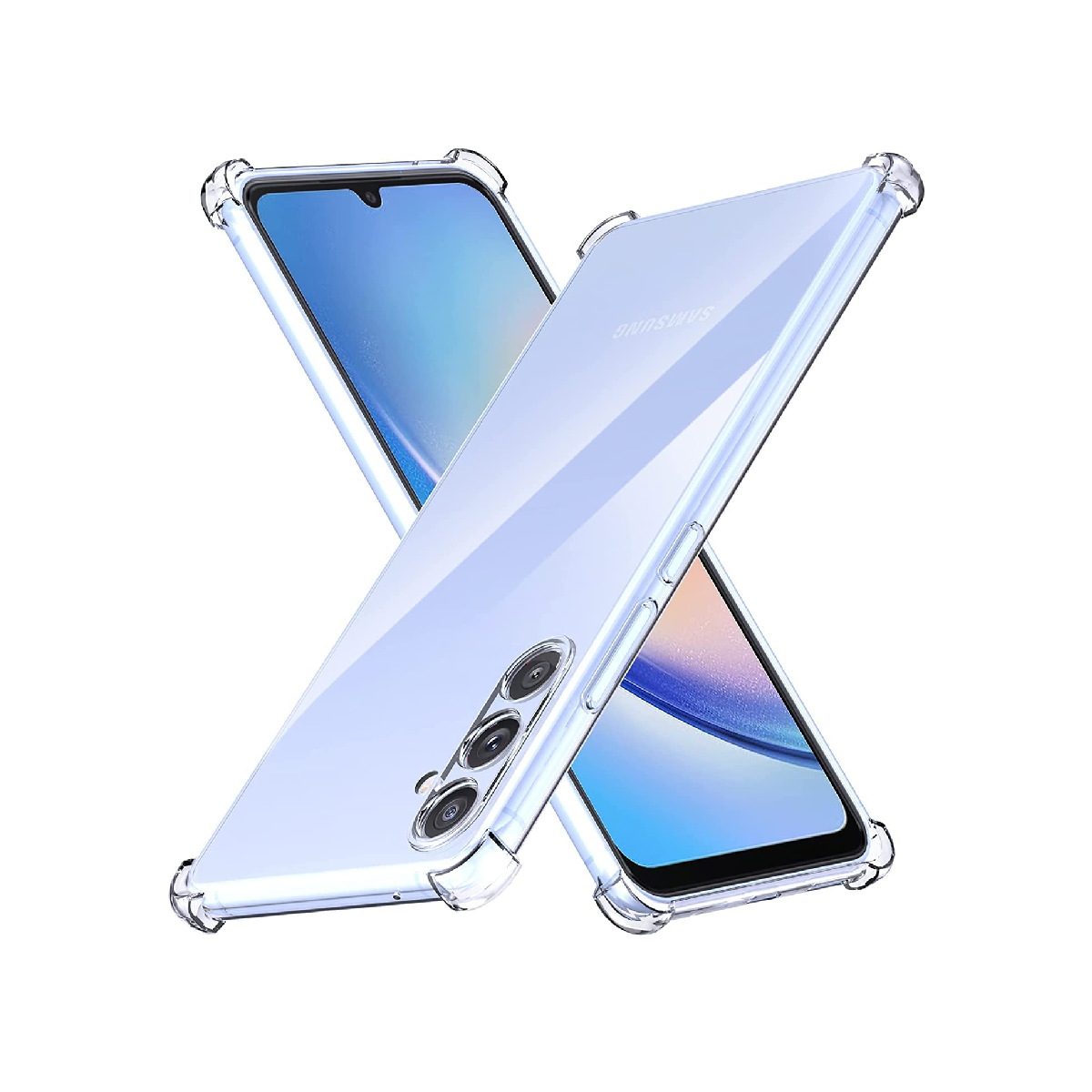 Samsung Galaxy A34 5G Transparent Silicone Case