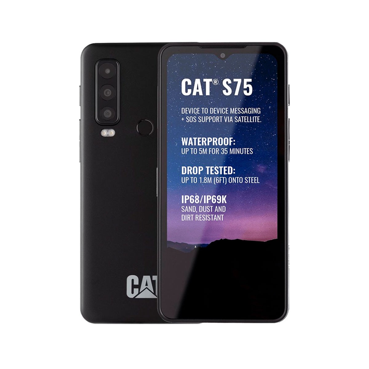 Caterpillar CAT S75 128GB/6GB Dual SIM Preto