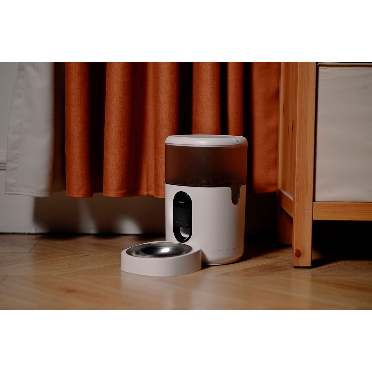 Alimentador Inteligente Aqara Smart Pet Feeder C1 Para Cães e Gatos Branco