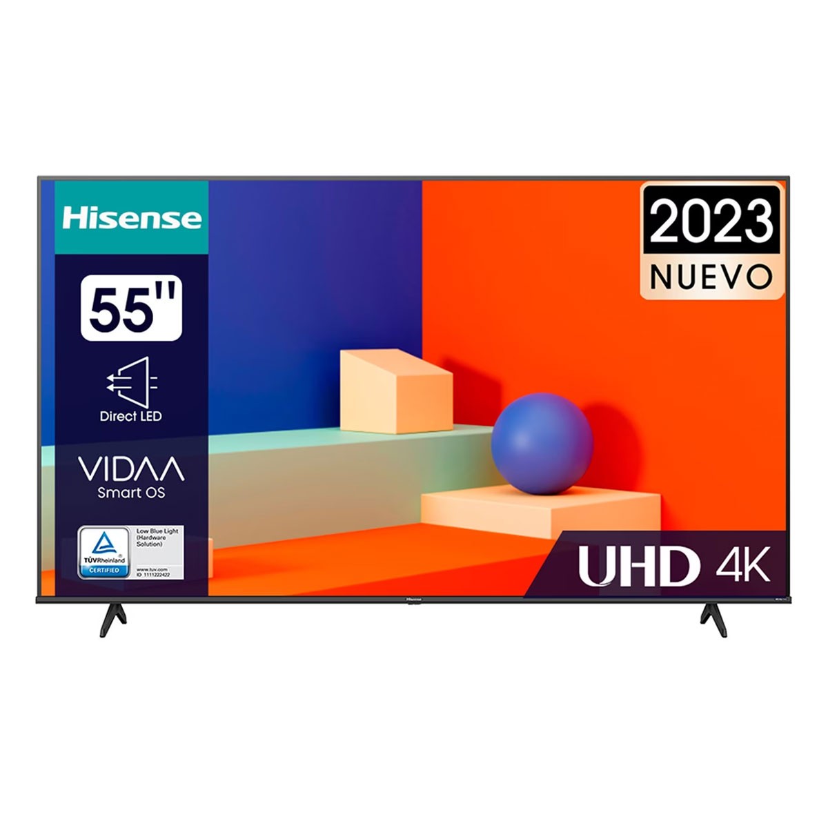 TV Hisense 55" 4K UHD - 55A6K