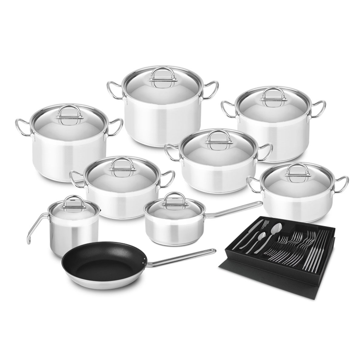Trem Cozinha Silampos 9 Peças Nautilus