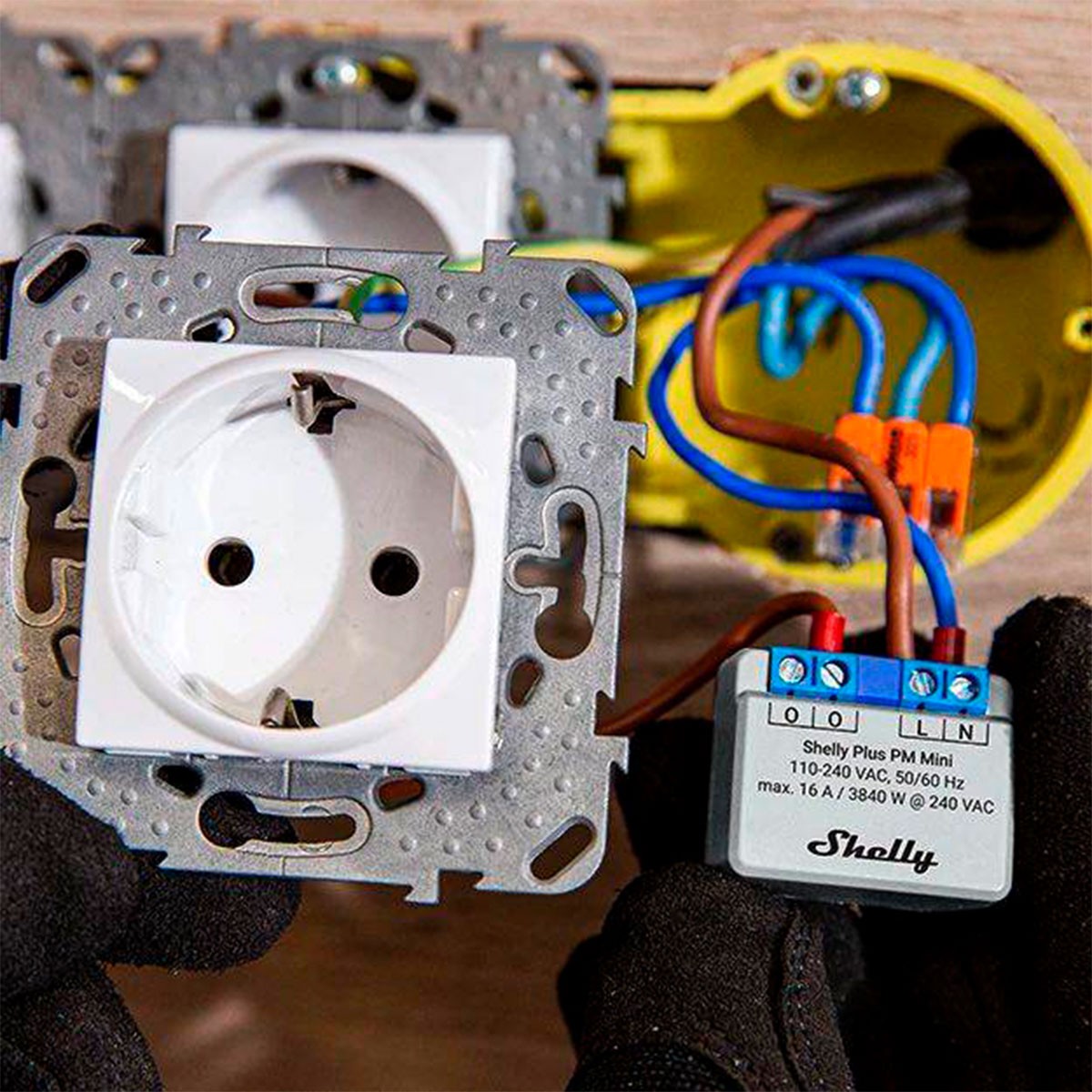 Shelly PM Plus WiFi/Bluetooth Mini Automation Module