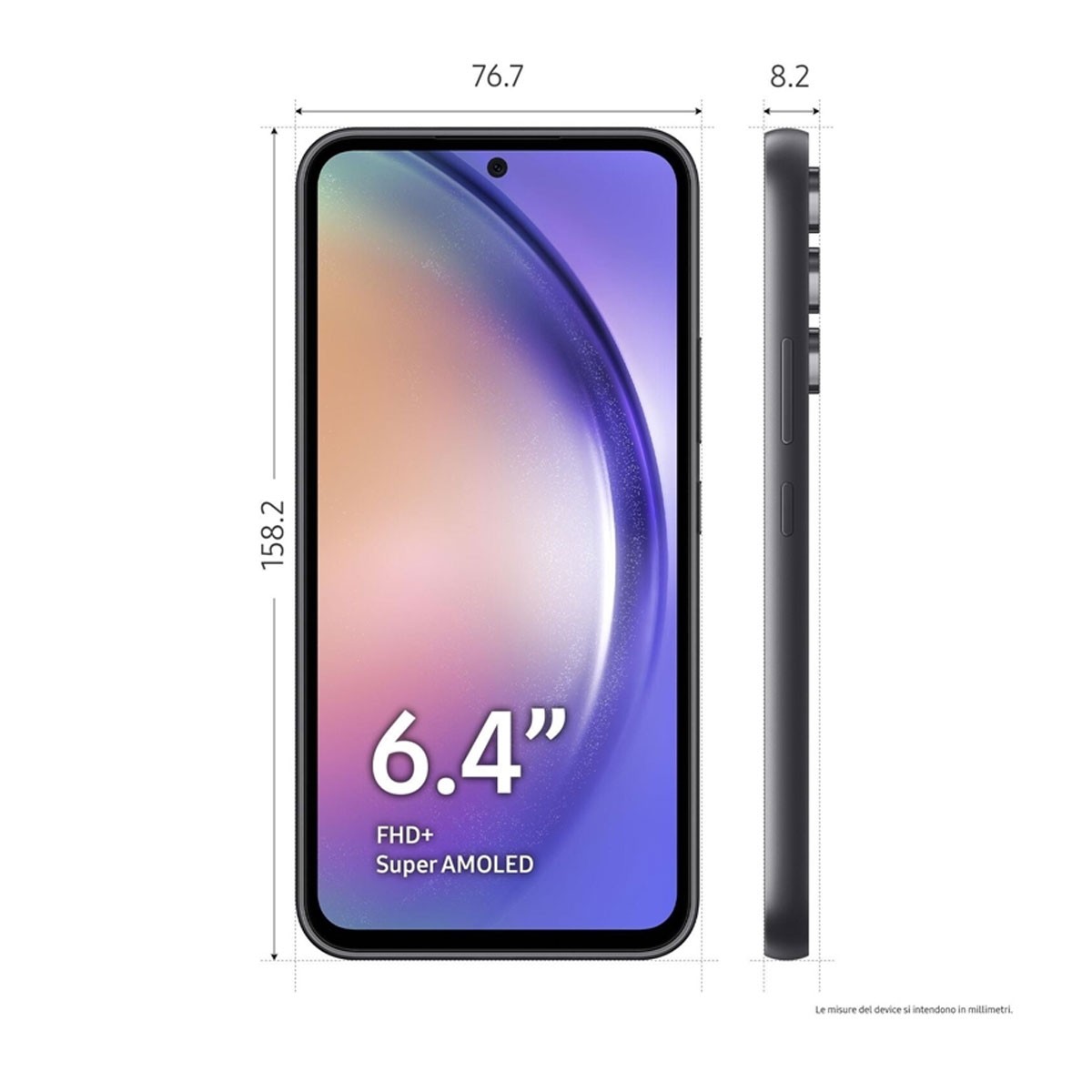 Samsung Galaxy A54 5G 128GB/8GB EE Dual SIM Black