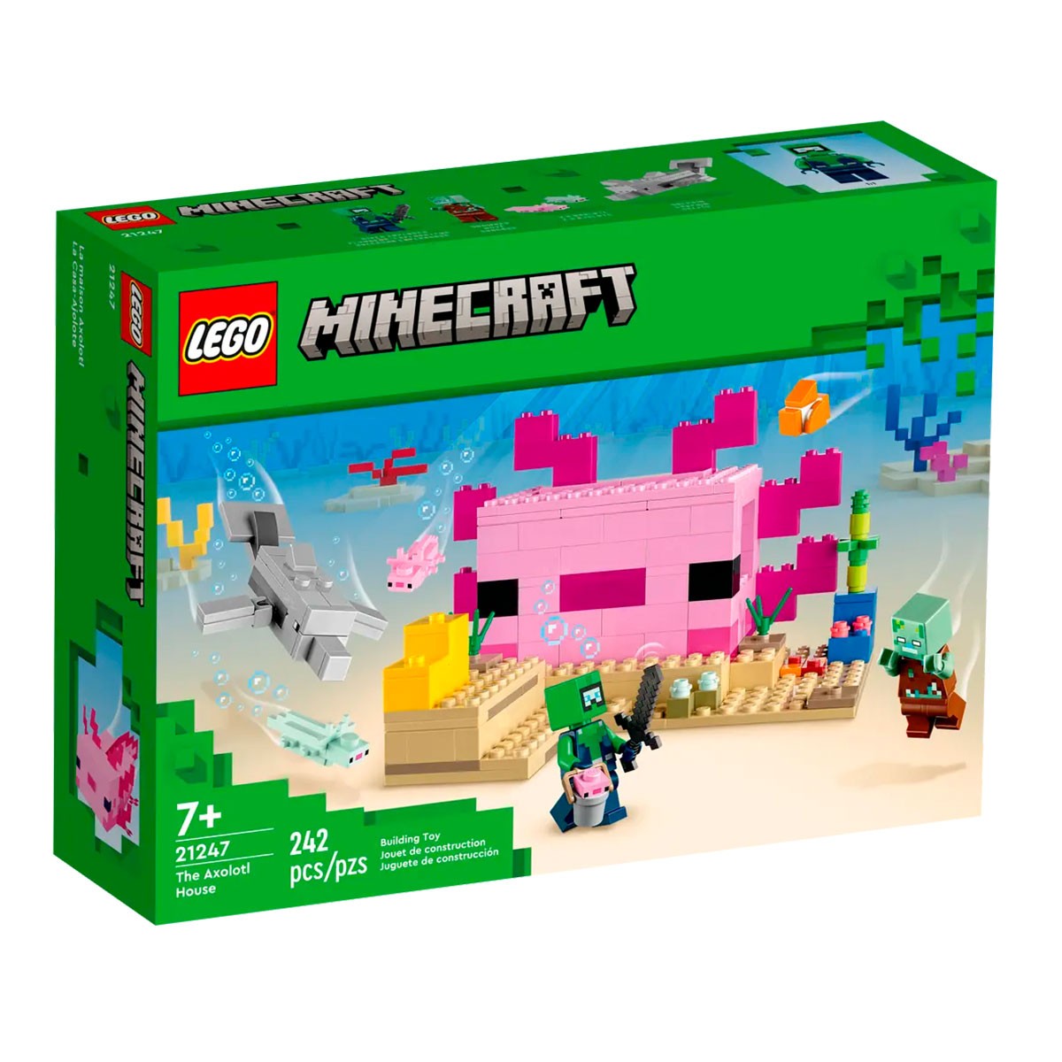 LEGO Minecraft Axolotl House - 21247