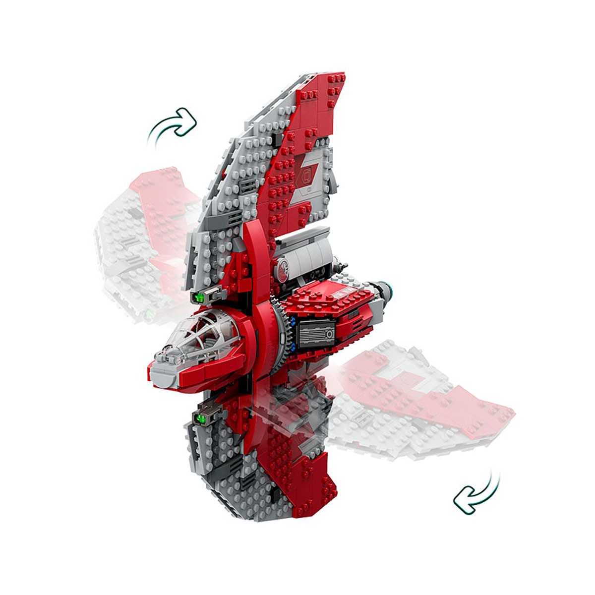 LEGO Star Wars Ahsoka Tano's T-6 Jedi Shuttle - 75362