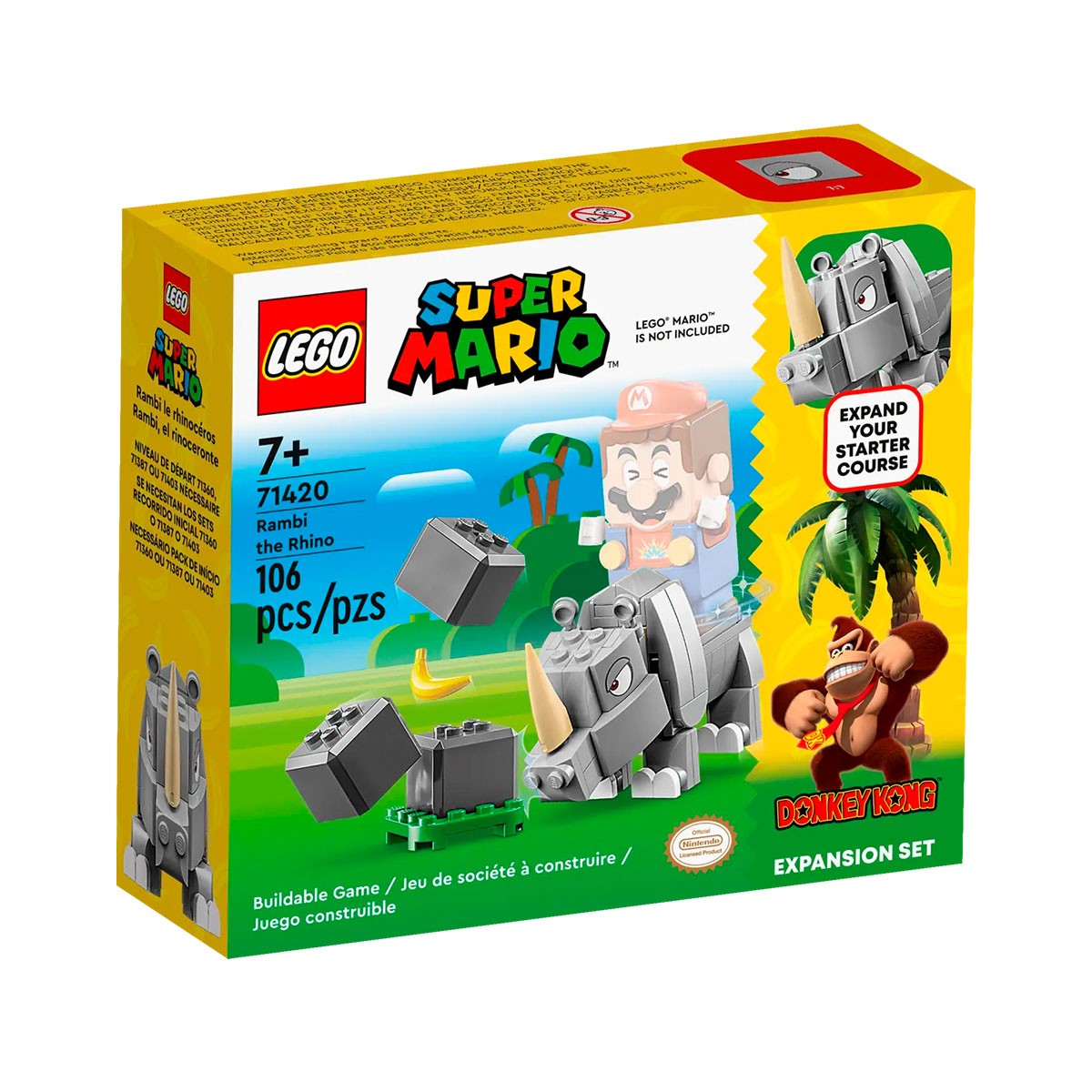 LEGO Super Mario Rambi the Rhino Expansion Set - 71420