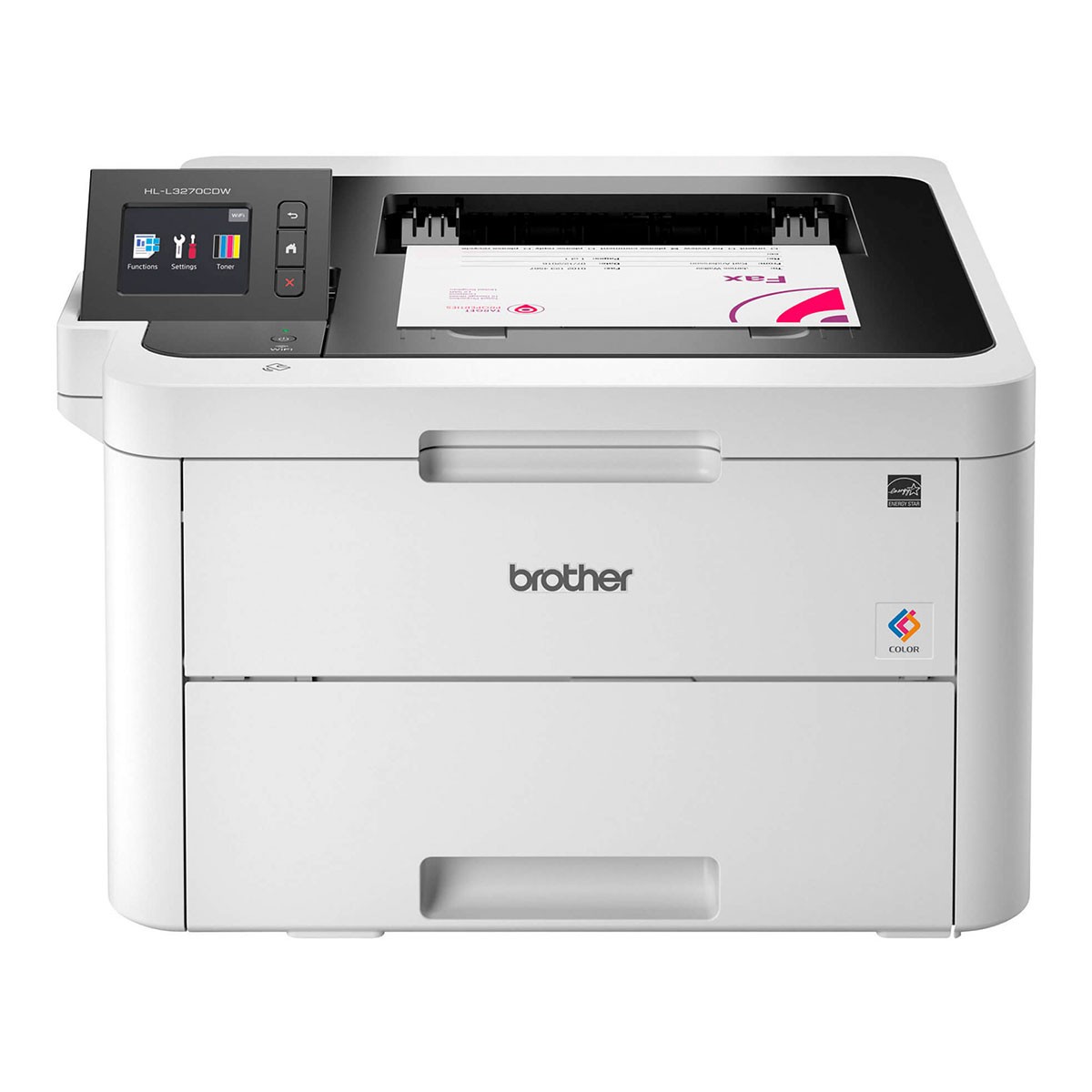 Impresora Laser Color Brother HL-L3270CDW WiFi Duplex Blanco