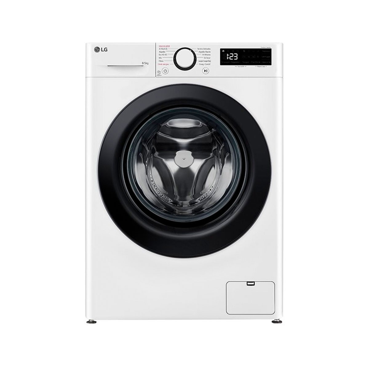 Máquina de Lavar e Secar Roupa LG F2DR5S8S6W 8KG 1200RPM Branca