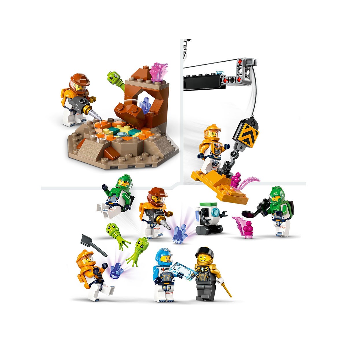 LEGO City Base Espacial y Plataforma de Lanzamiento de Cohetes - 60434