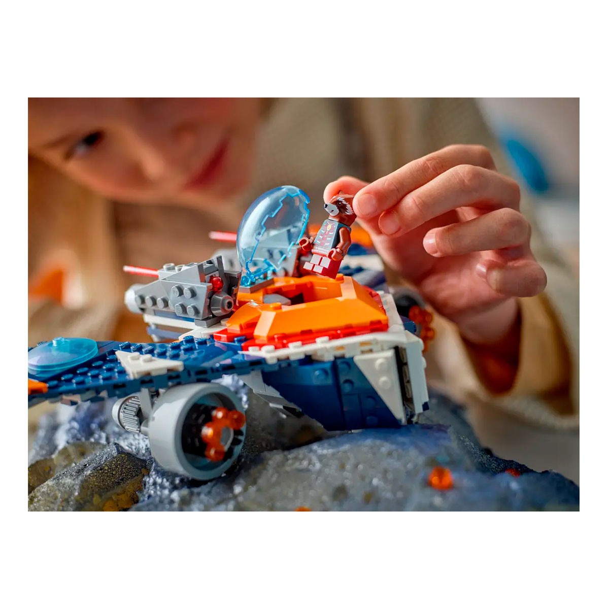 LEGO Marvel Warbird do Rocket vs. Ronan - 76278