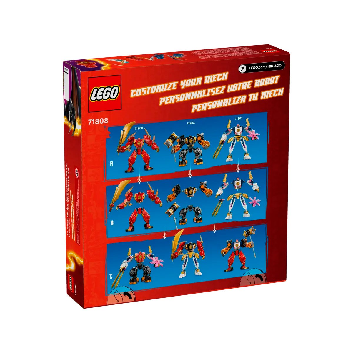 LEGO Ninjago Kai Robot Elemental de Fuego - 71808