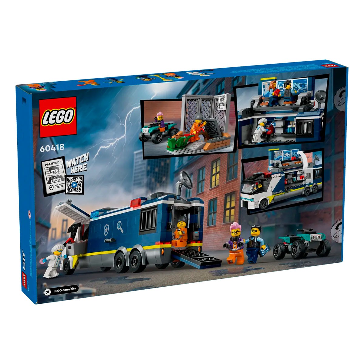 LEGO City Police Criminal Lab Truck - 60418