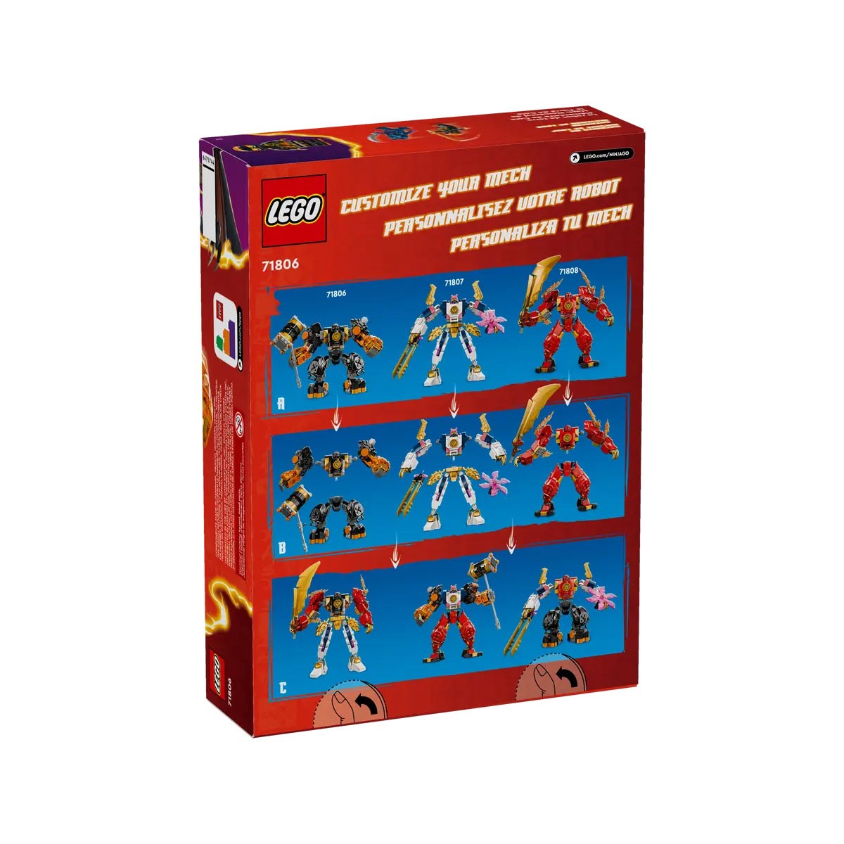 LEGO Ninjago Cole's Elemental Earth Mech - 71806