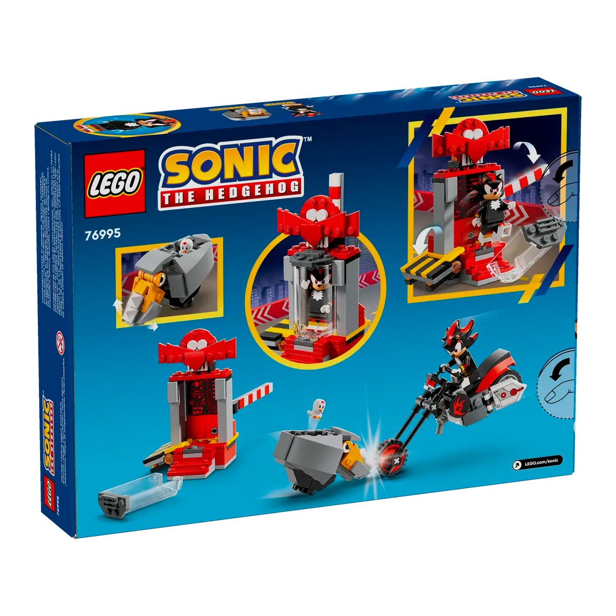 LEGO Sonic the Hedgehog Fuga do Shadow The Hedgehog - 76995