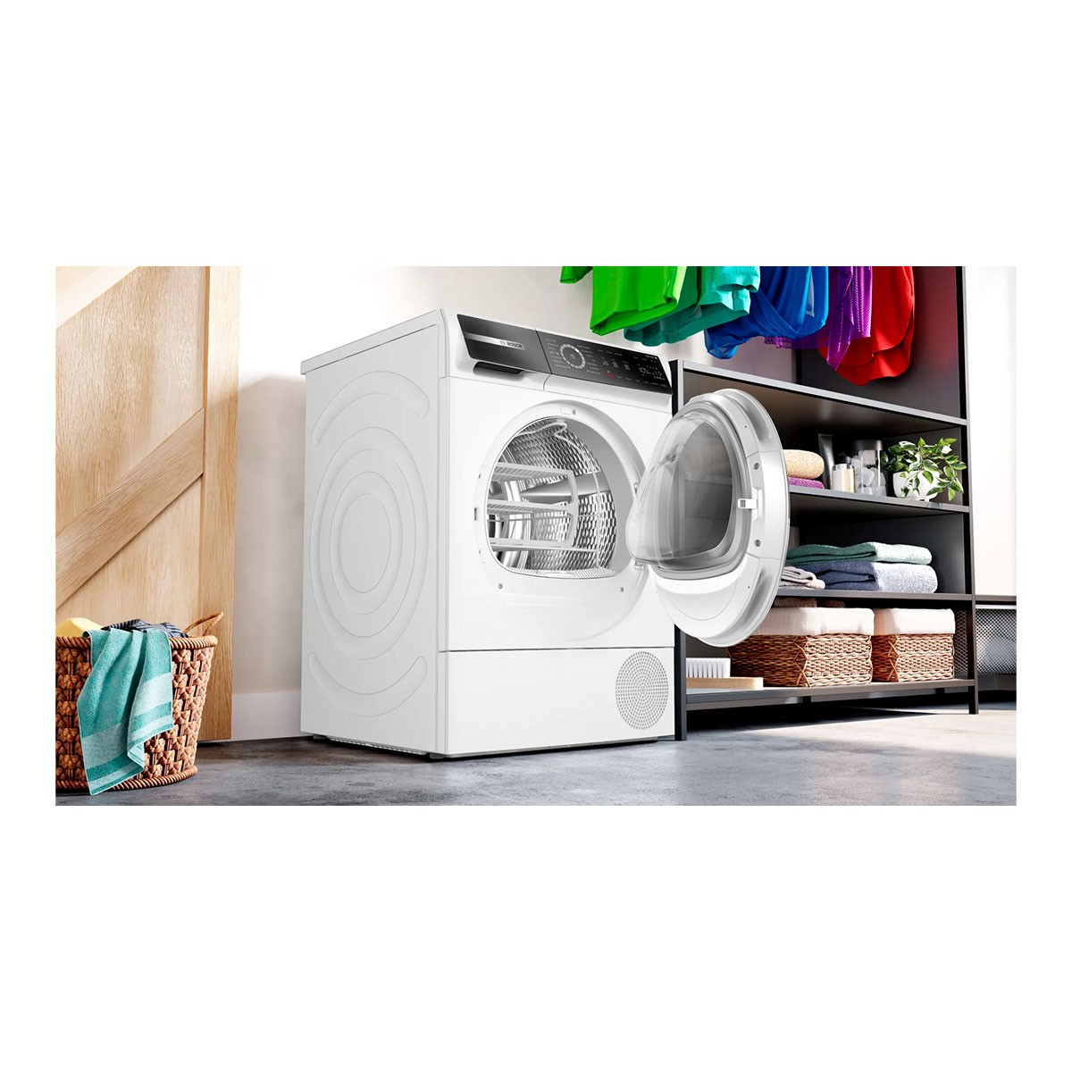 Bosch Clothes Dryer 9Kg WQB246C0ES White