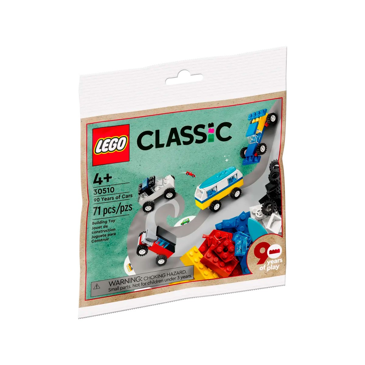 LEGO Classic 90 Years of Cars - 30510