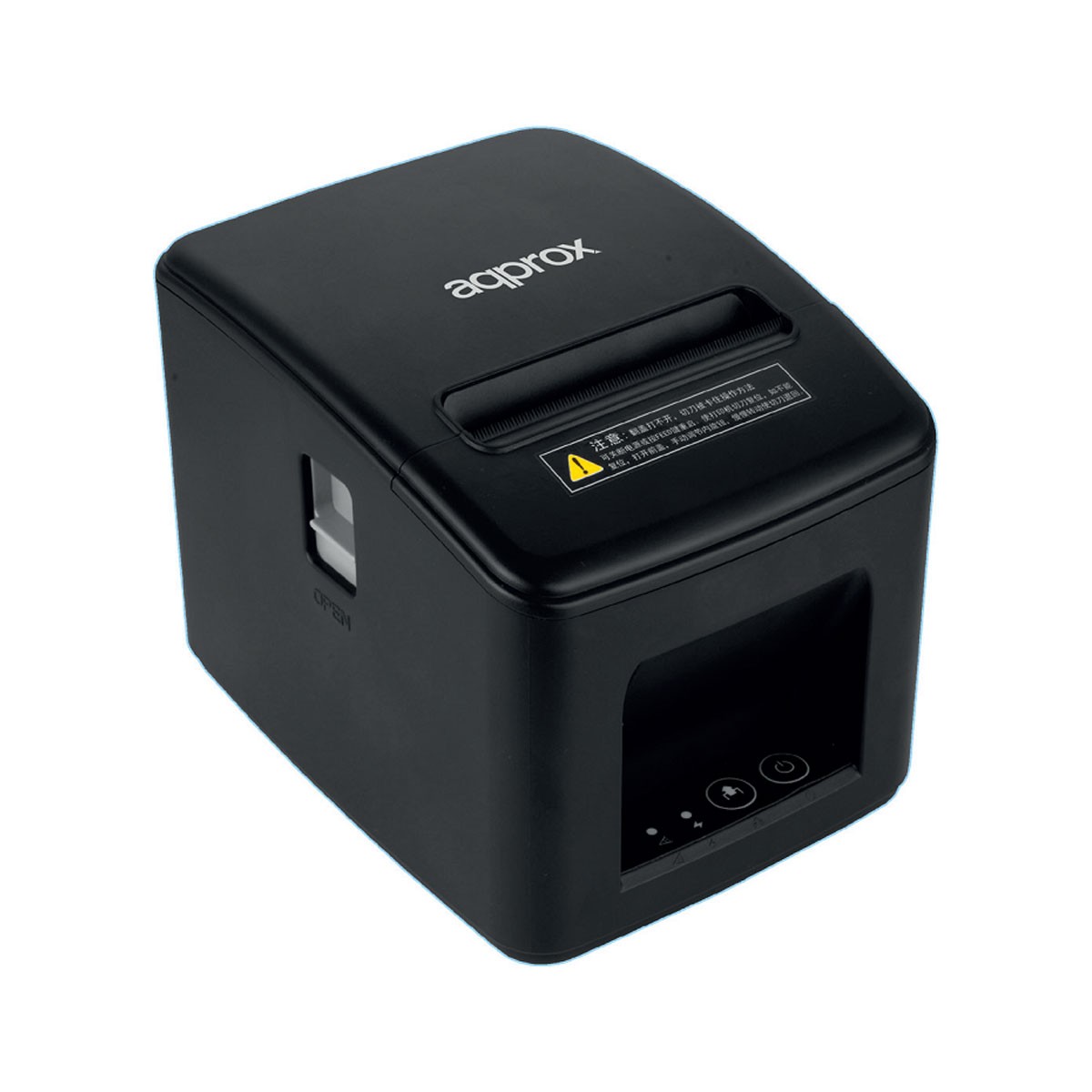 Impresora de Tickets Approx appPOS80AM-USBLAN/ T rmica/ Ancho papel 80mm/ USB-Ethernet-RJ11/ Negra